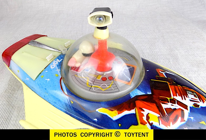 Universe Reconnaissance Boat battery operated space ship