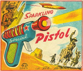 TrueReplica Box for the Space Cowboy Sparkling Pistol